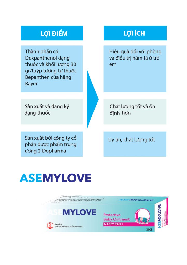 Tuýp Thuốc Nhôm AseMylove – Tuýp Thuốc Bôi Da Chống Hăm Cho Mẹ Và Bé – TUÝP NHÔM NĂM SAO